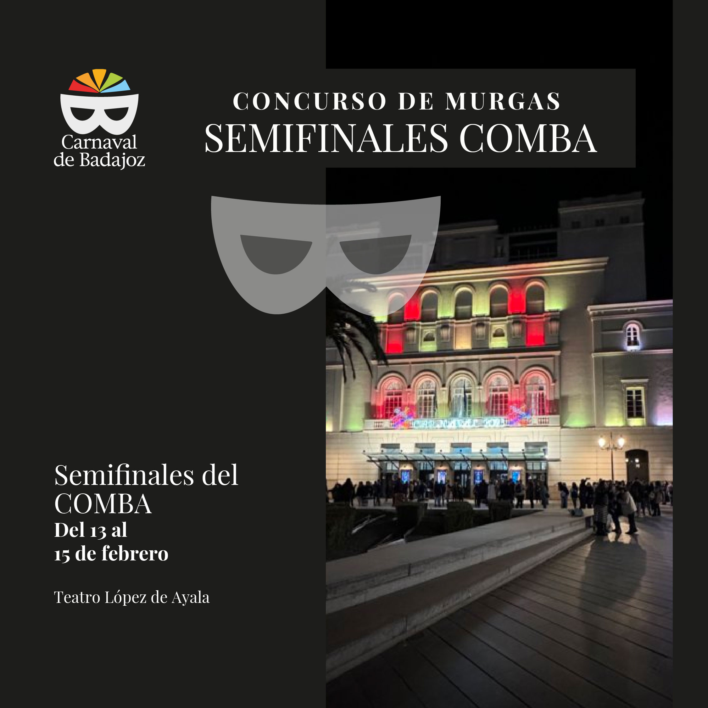 Concurso de murgas (Semifinales) – Carnaval de Badajoz