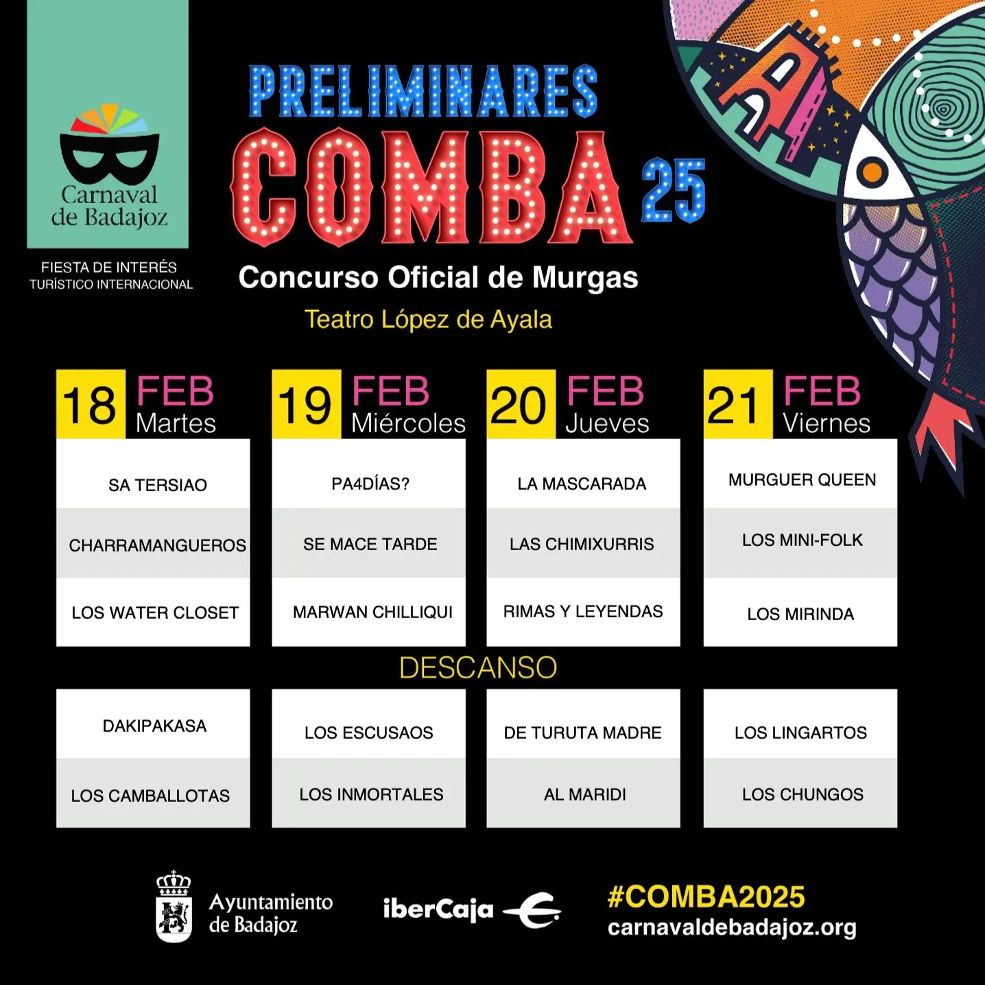 Información sobre la venta de entradas del Concurso Oficial de Murgas ...
