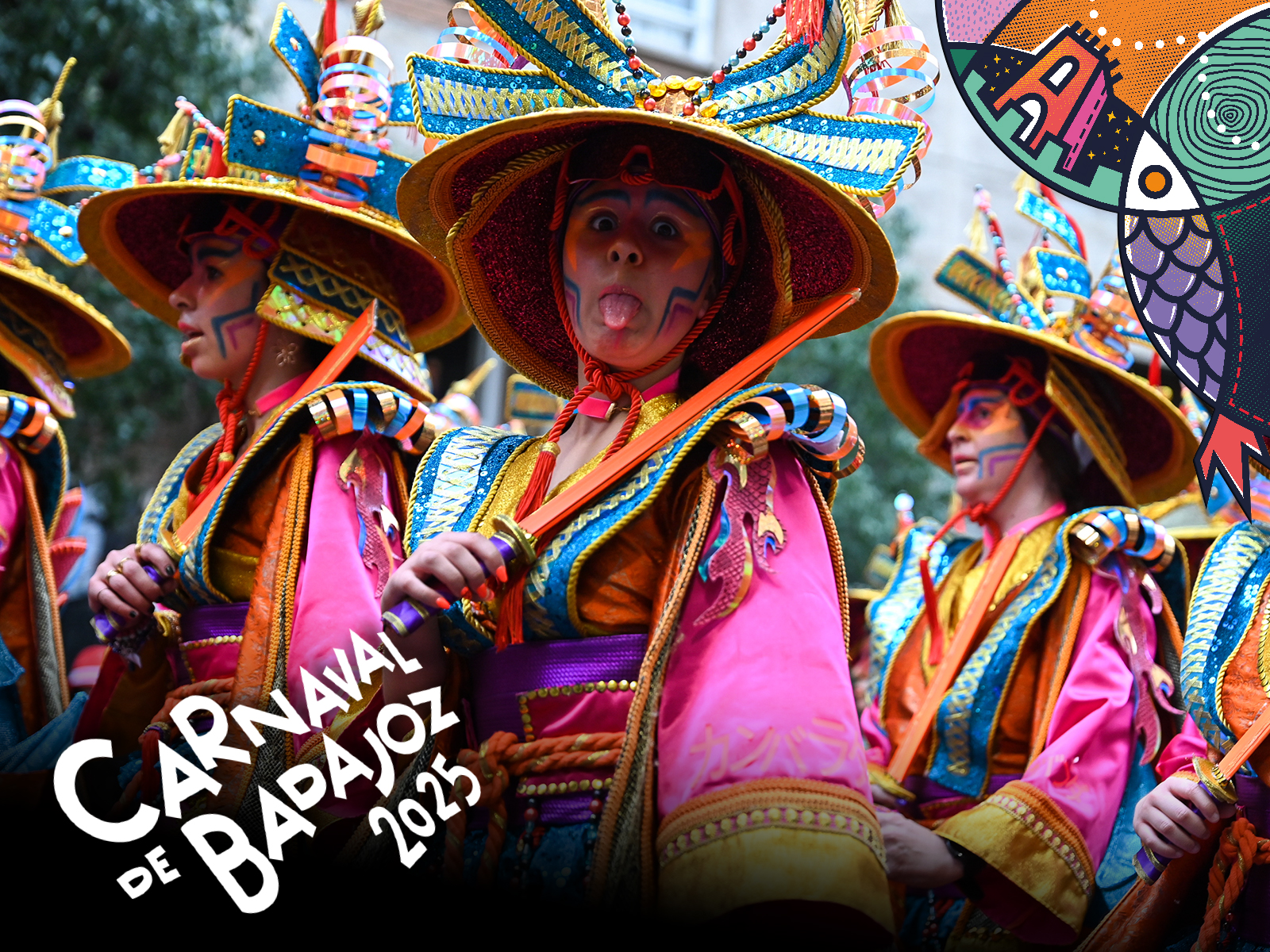 Resultados de los Concursos del Gran Desfile del Carnaval de Badajoz 2025 – Carnaval de Badajoz